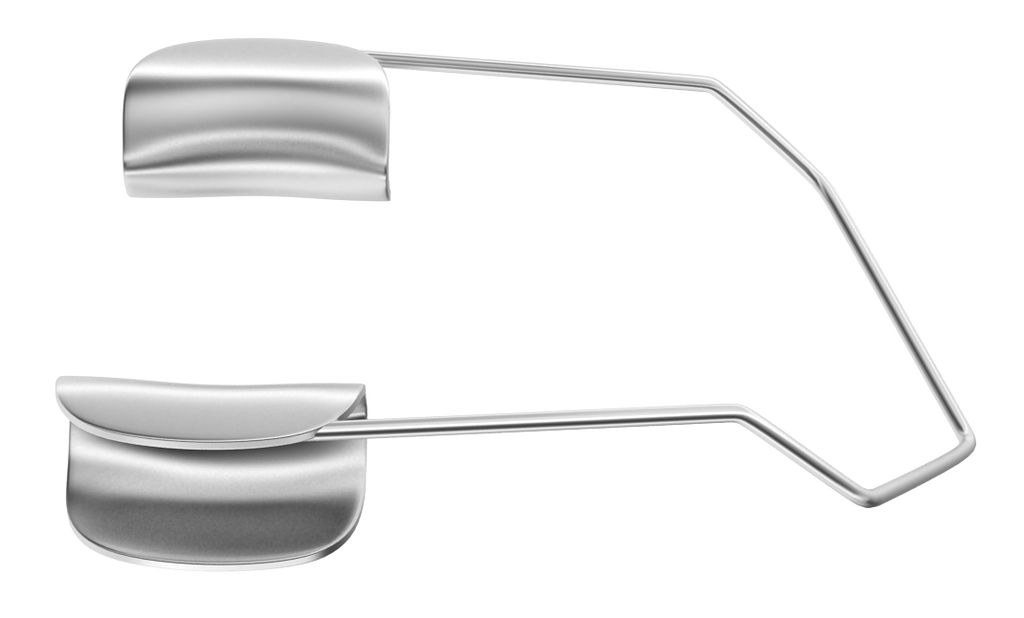 14-0231 Barraquer Eye Speculum, Temporal, Solid Blades, Child Size, 11. ...